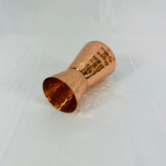 B. Weiss | Party Supplies | Vintage Copper Alcohol Measuring Shot ...